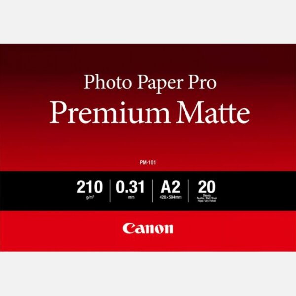 Canon fotopapir PRO PREMIUM MATTE PM-101 A2 (20 papira)