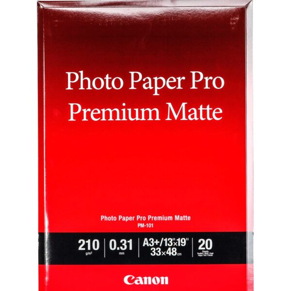Canon fotopapir PRO PREMIUM MATTE PM-101 A3+ (20 papira)