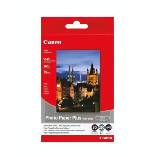 Canon fotopapir SEMI-GLOSSY SG-201 4x6inch (50 papira)