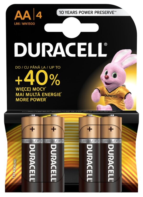 Duracell AA4 baterije