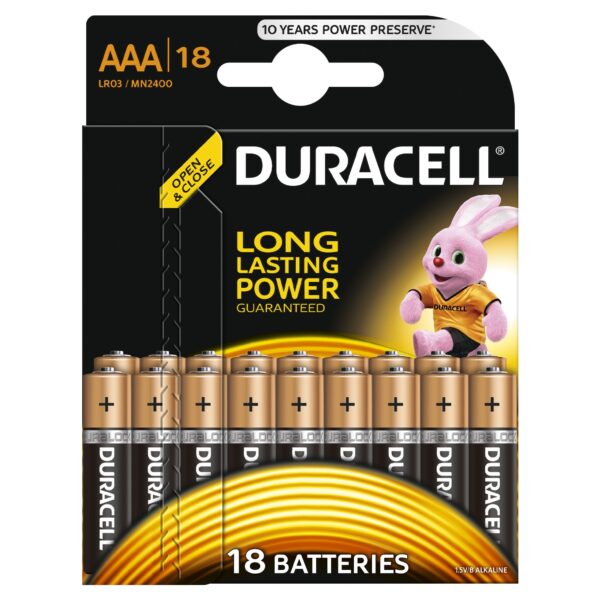 Duracell AAA18 baterije