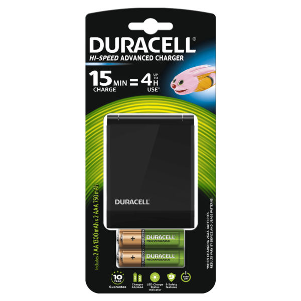 Duracell brzi punjač sa AA2 i AAA2 baterije