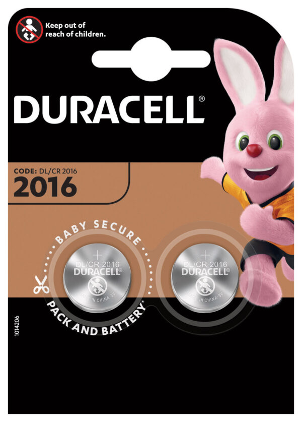 Duracell Coin baterija LM 2016 2kom