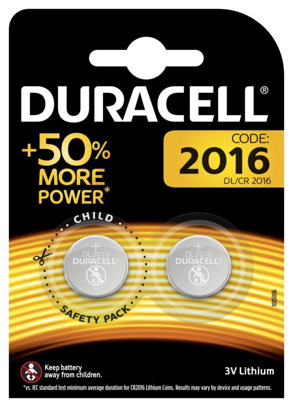 Duracell DL/CR2016 3V Lithium baterija