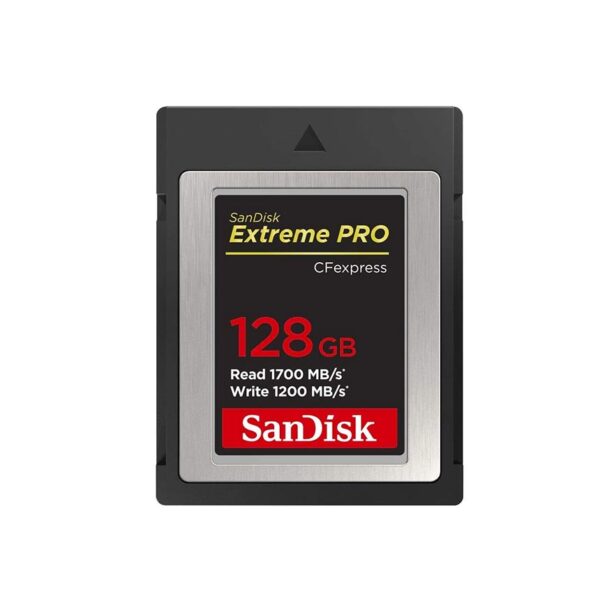 SanDisk Extreme PRO CFexpress Type B 1700/1200MB/s – 128GB