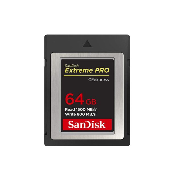 SanDisk Extreme PRO CFexpress Type B 1500/800MB/s – 64GB