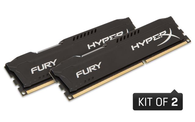 Kingston HyperX®FURY 2x4GB 1866MHz