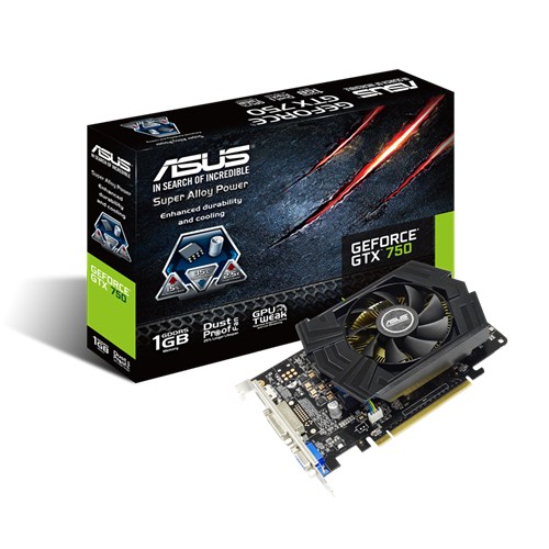 ASUS GeForce GTX 750 1GB GDDR5