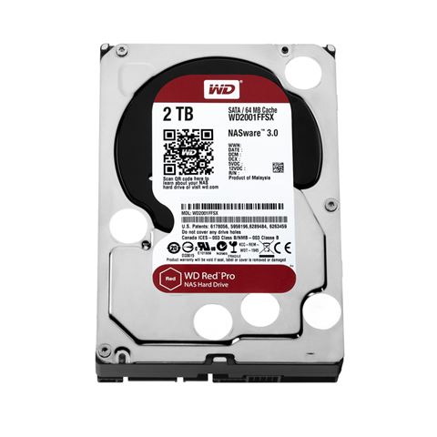 WD Red Pro WD2001FFSX, SATA3, 2TB, 3.5″