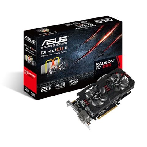 ASUS Radeon R7 265 2GB GDDR5