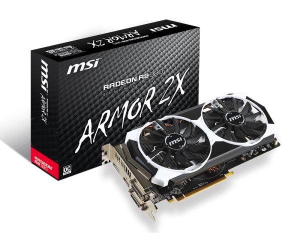 MSI R9 380 2G GDDR5 OC