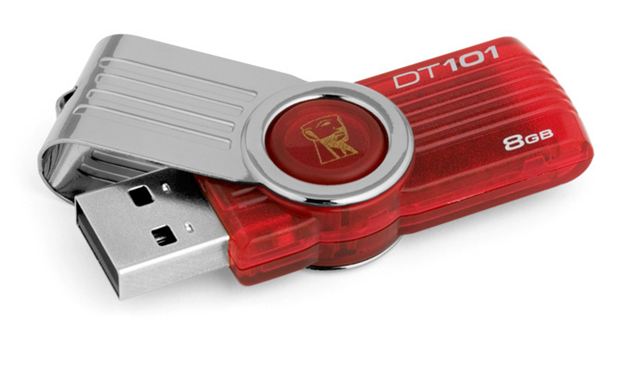 Kingston DT101G2 USB 2.0, 8GB crveni