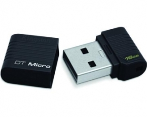 Kingston Micro DTMCK USB 2.0, 16GB crni