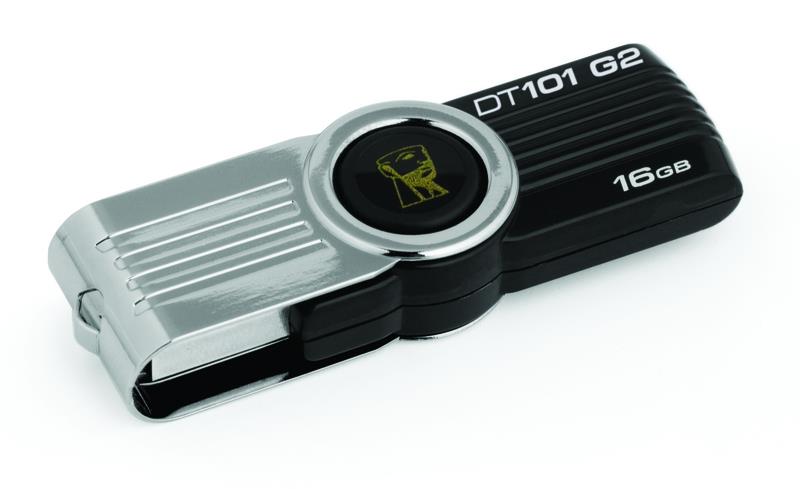 Kingston DT101G2 USB 2.0, 16GB crni