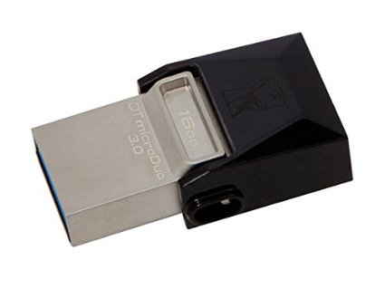 Kingston DTDUO MicroDuo USB 3.0, 16GB braon