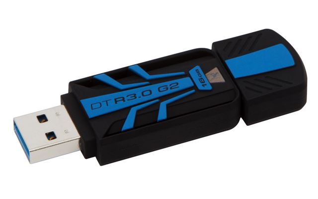 Kingston DTR30G2 USB 3.0, 16GB plavo-crna