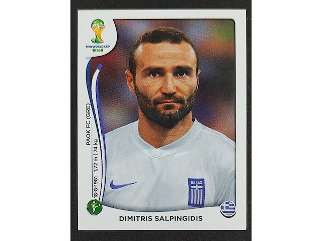 Brazil 2014 - Panini sličica broj 219