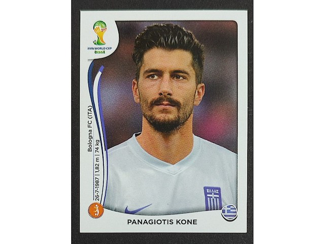 Brazil 2014 - Panini sličica broj 216