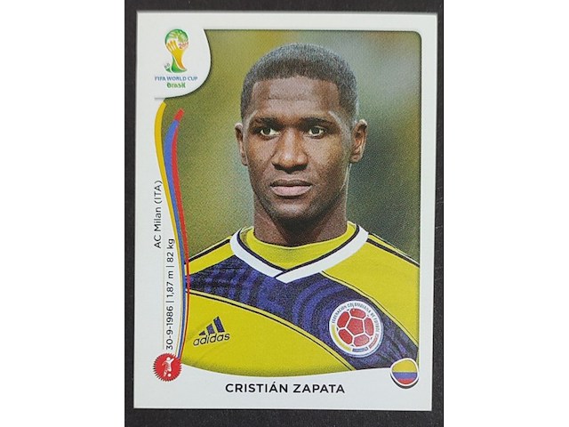 Brazil 2014 - Panini sličica broj 188