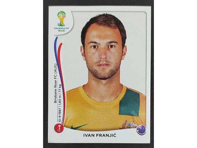 Brazil 2014 - Panini sličica broj 171