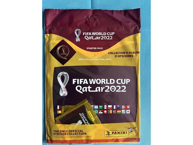 Panini starter album Qatar 2022-izdanje za Katar i UAE