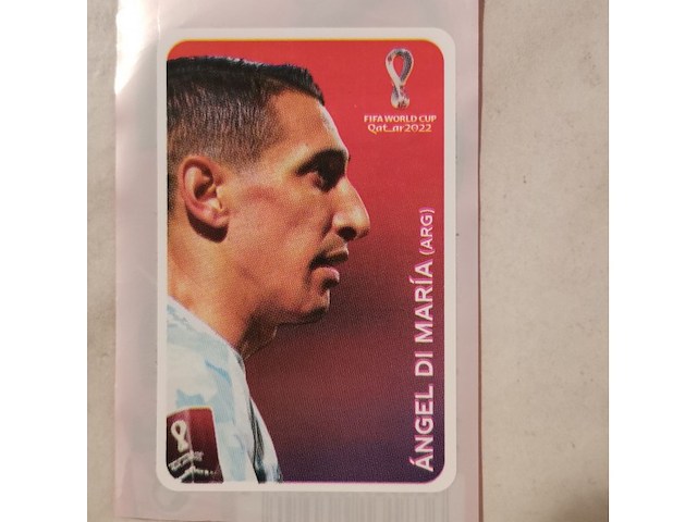 QATAR 2022 Coca cola - Katar Koka kola C03 Di Maria