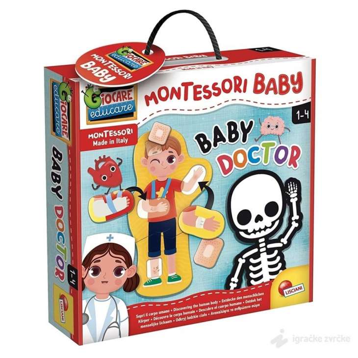 Montesori edukativni set BABY DOKTOR