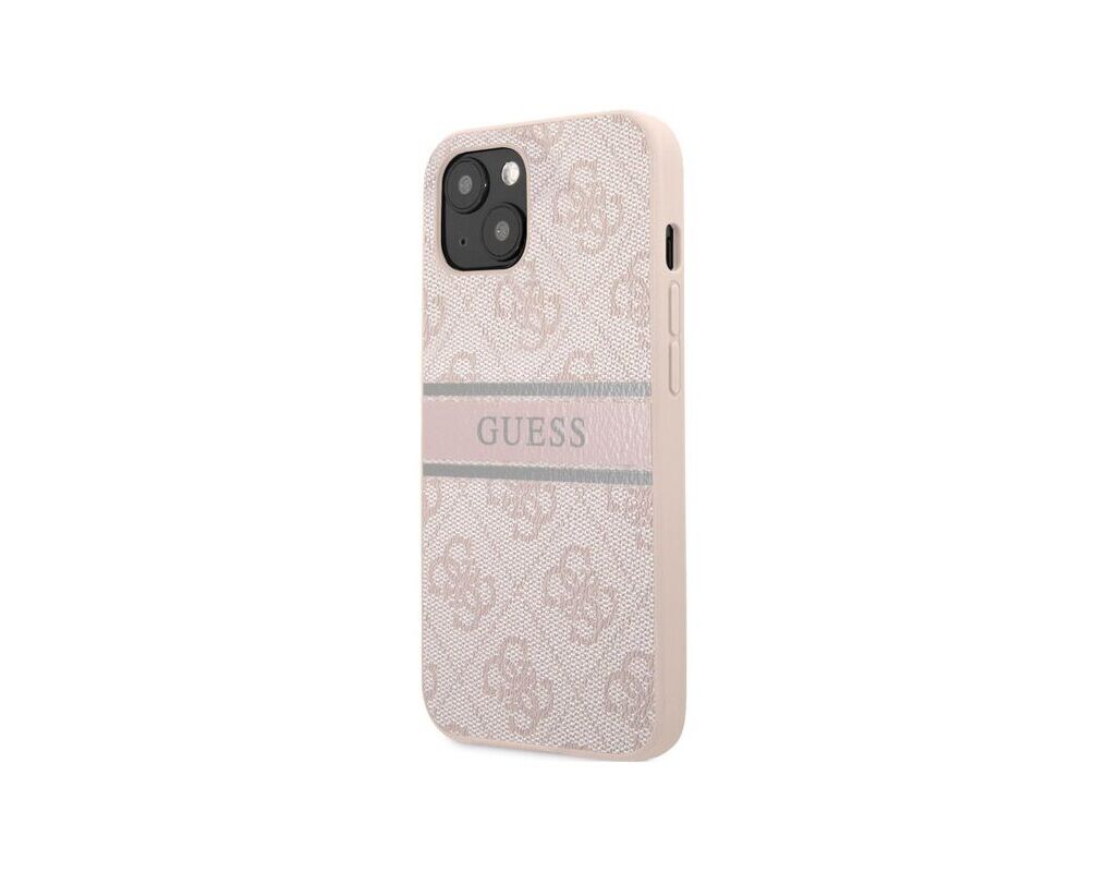 Futrola Guess Hc PU 4G Stripe - iPhone 14 pink(GUHCP14S4GDPI)
