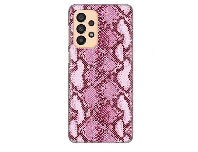 3G Print Pink Snake zaštitna maska za mobilni Samsung A336B Galaxy A33 5G