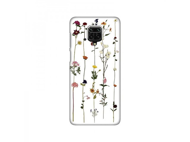 Maskica Silikonska Print Skin za Xiaomi Redmi Note 9 Pro/Note 9 Pro Max/Note 9S Flower