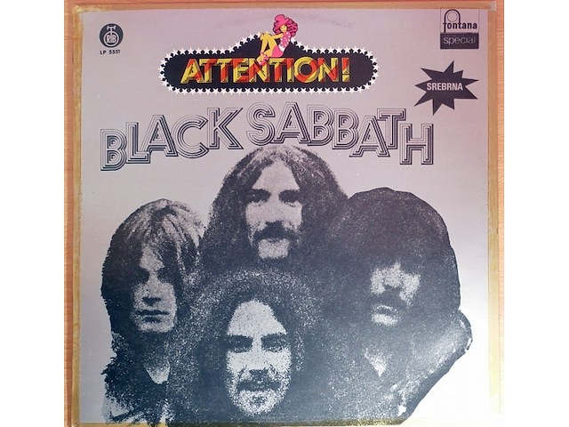 LP BLACK SABBATH - Attention! (1979) 11. pressing, VG