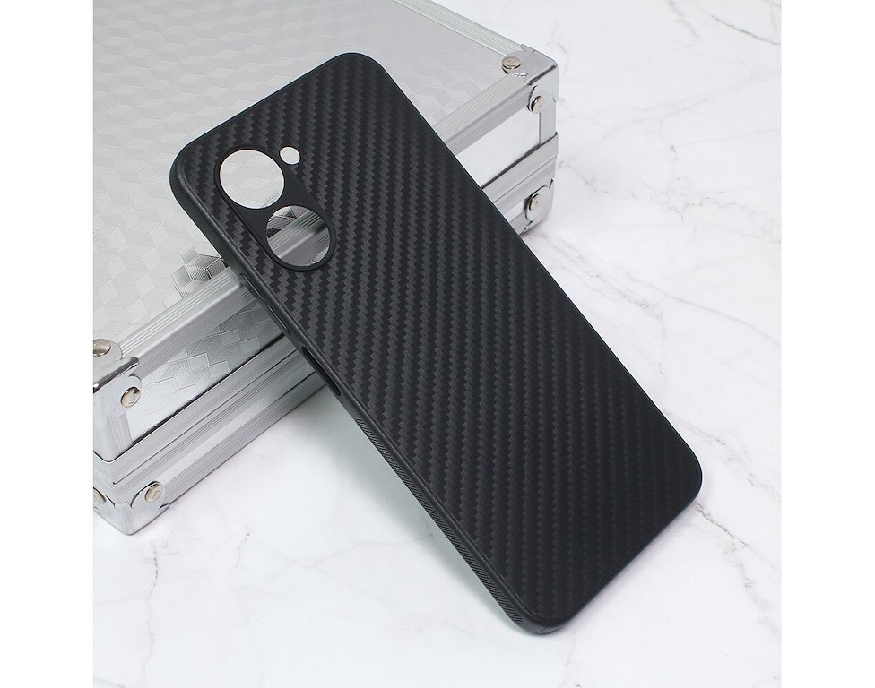 Futrola Carbon fiber - Realme C33 crna