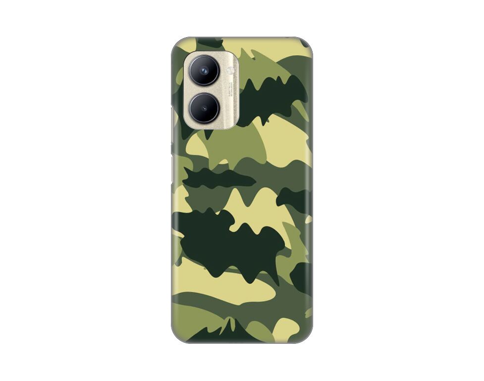 Silikonska futrola PRINT Skin - Realme C33 Army
