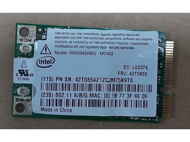 Wireless kartica za Lenovo X60