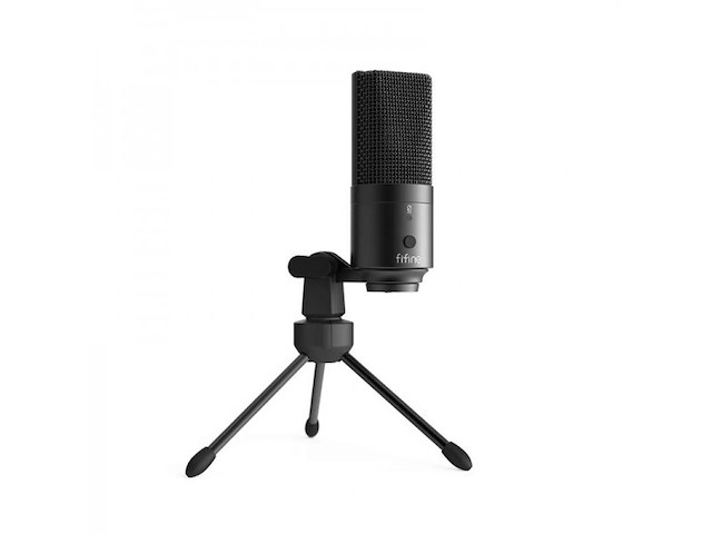 Studijski kondenzatorski mikrofon Fifine K650B metalni USB