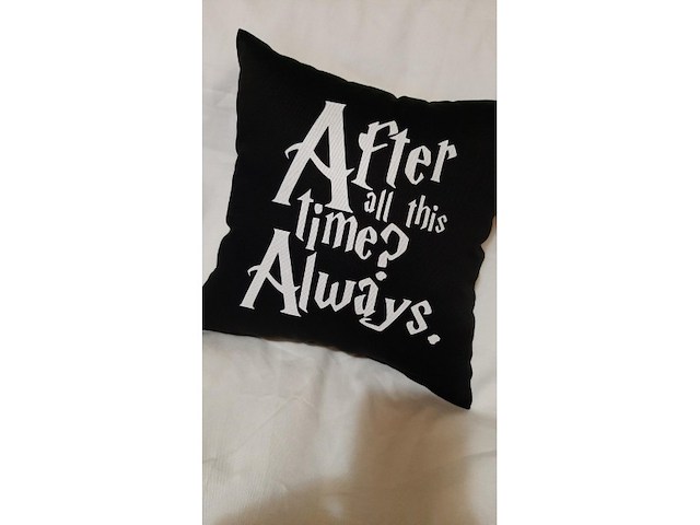 Jastuk crni HARRY POTTER - ALWAYS