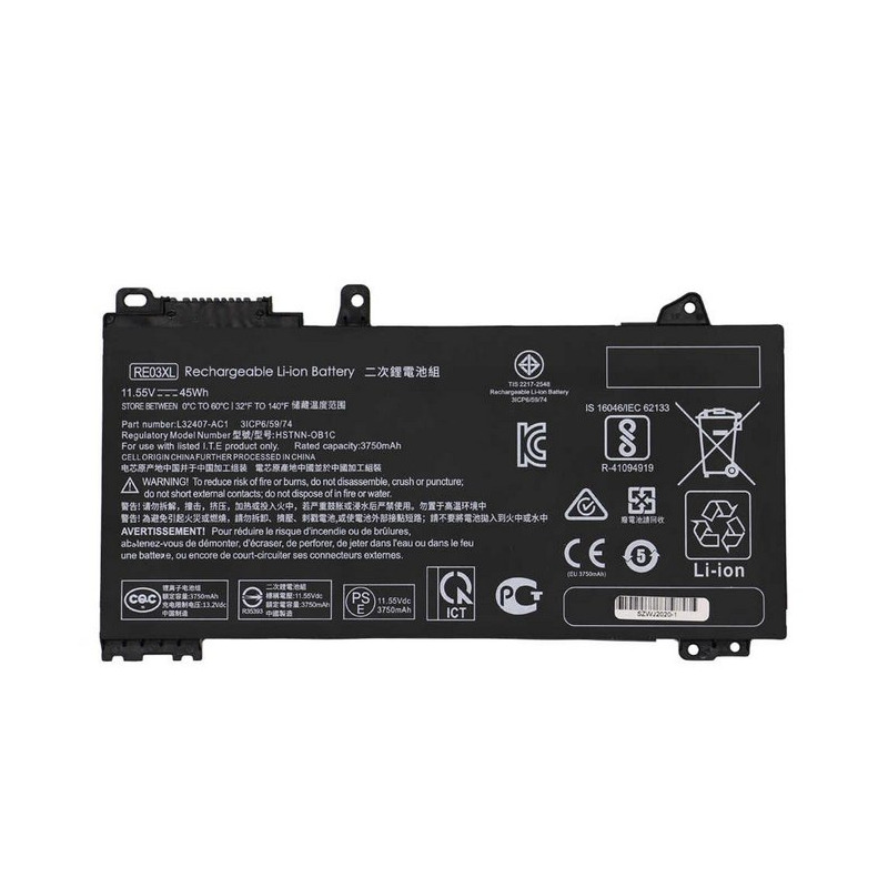 Baterija za Laptop HP ProBook 445 450 455 440 430 G6 RE03XL