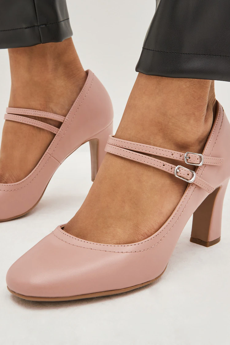 Nude Pink Standard/Wide Fit Forever Comfort® Mary Jane Shoes