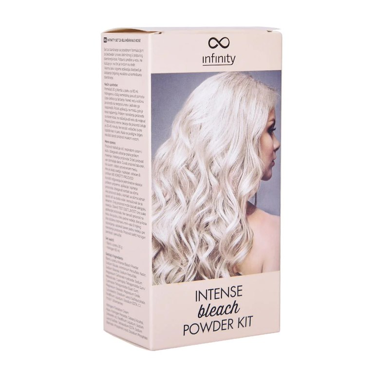 Set za blanširanje kose INFINITY 30g+60ml