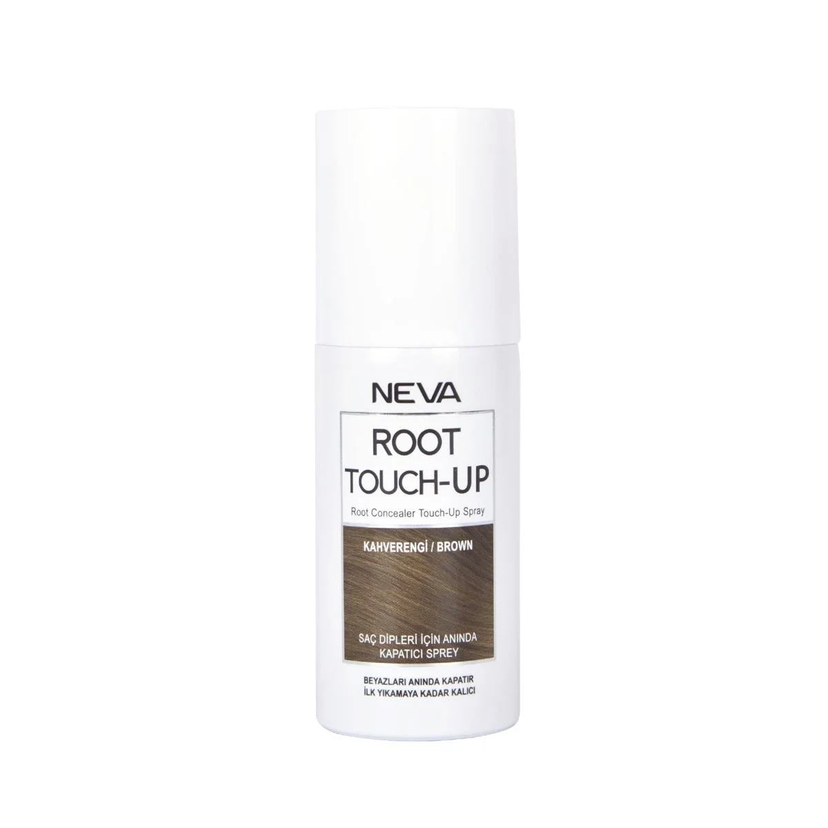 Sprej za privremeno prekrivanje izrastka i sedih vlasi NEVA Root Touch-up Brown 75ml