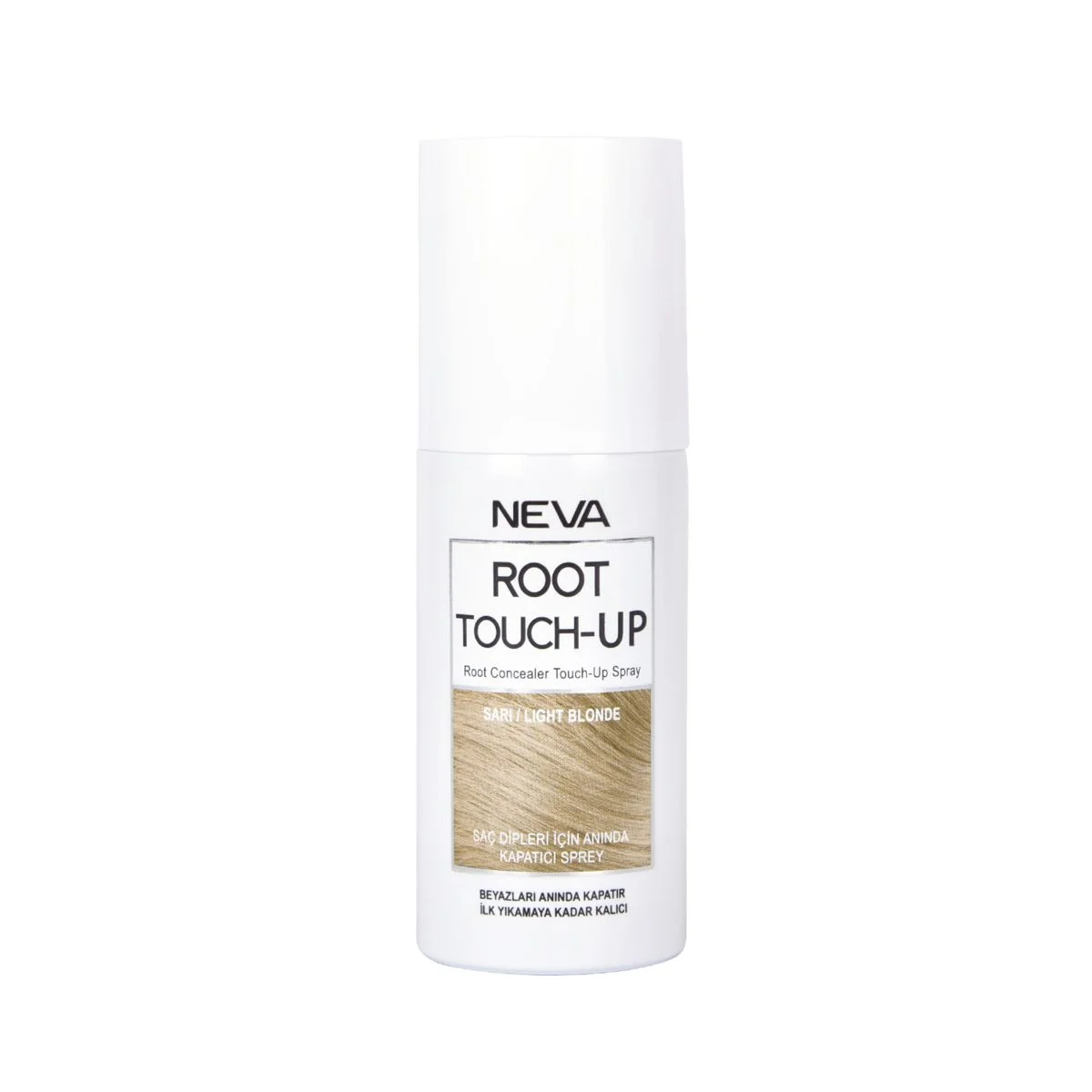 Sprej za privremeno prekrivanje izrastka i sedih vlasi NEVA Root Touch-up Light Blonde 75ml