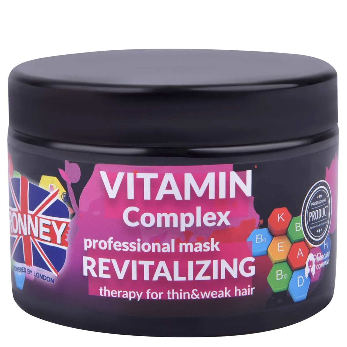 Maska za revitalizaciju tanke i lomljive kose RONNEY Vitamin Complex