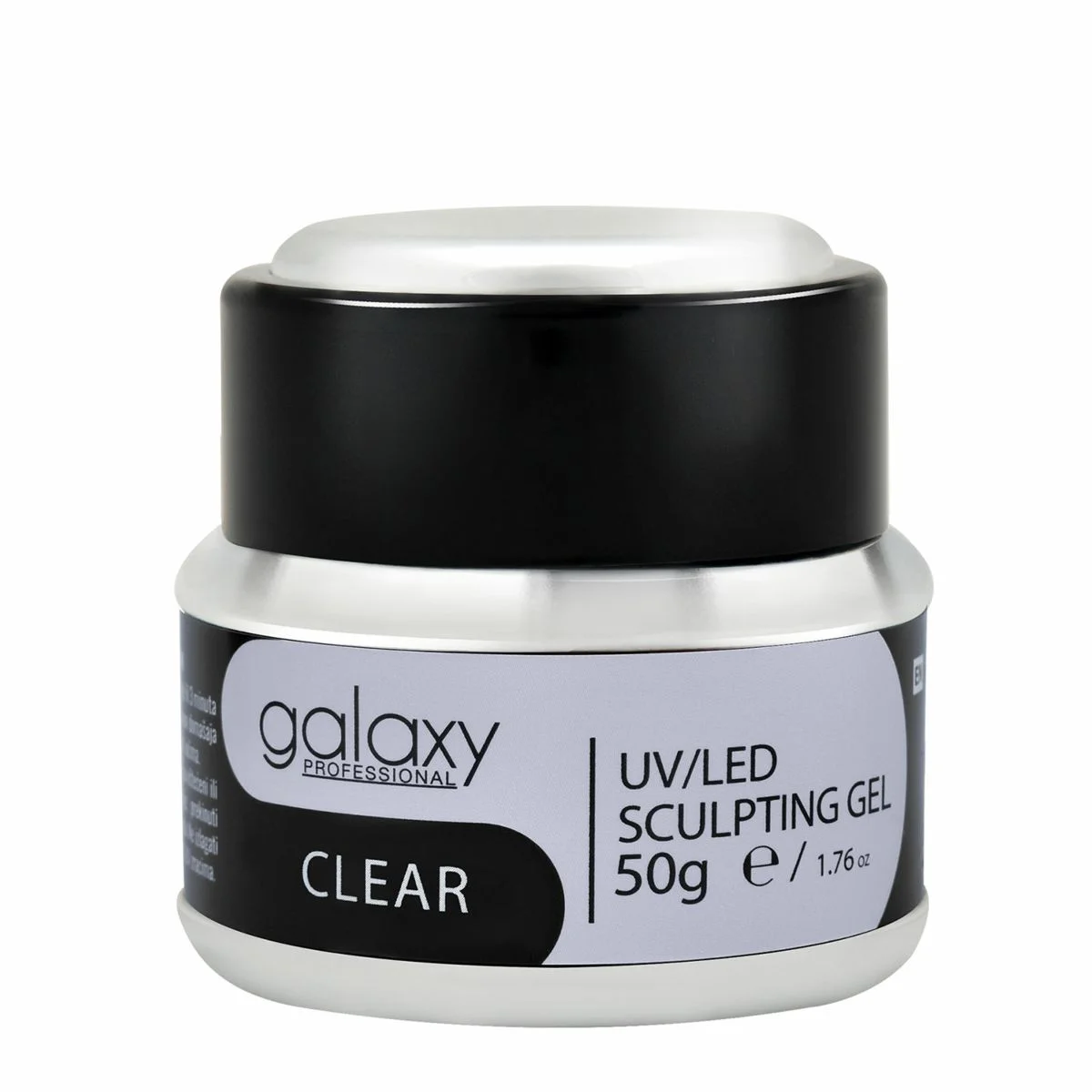 Gradivni gel za nadogradnju noktiju GALAXY UV/LED Clear 50g