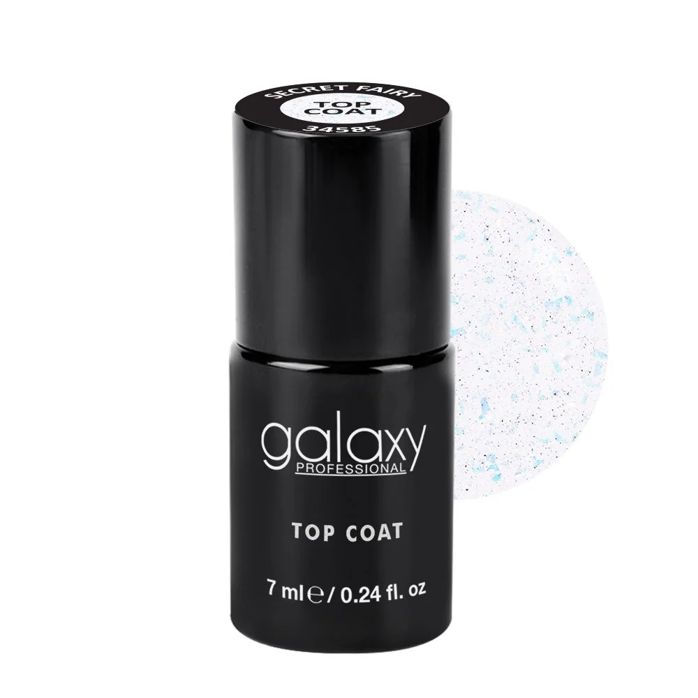 Završni nefiksirajući sjaj UV/LED GALAXY No Cleanse Secret Fairy 7ml