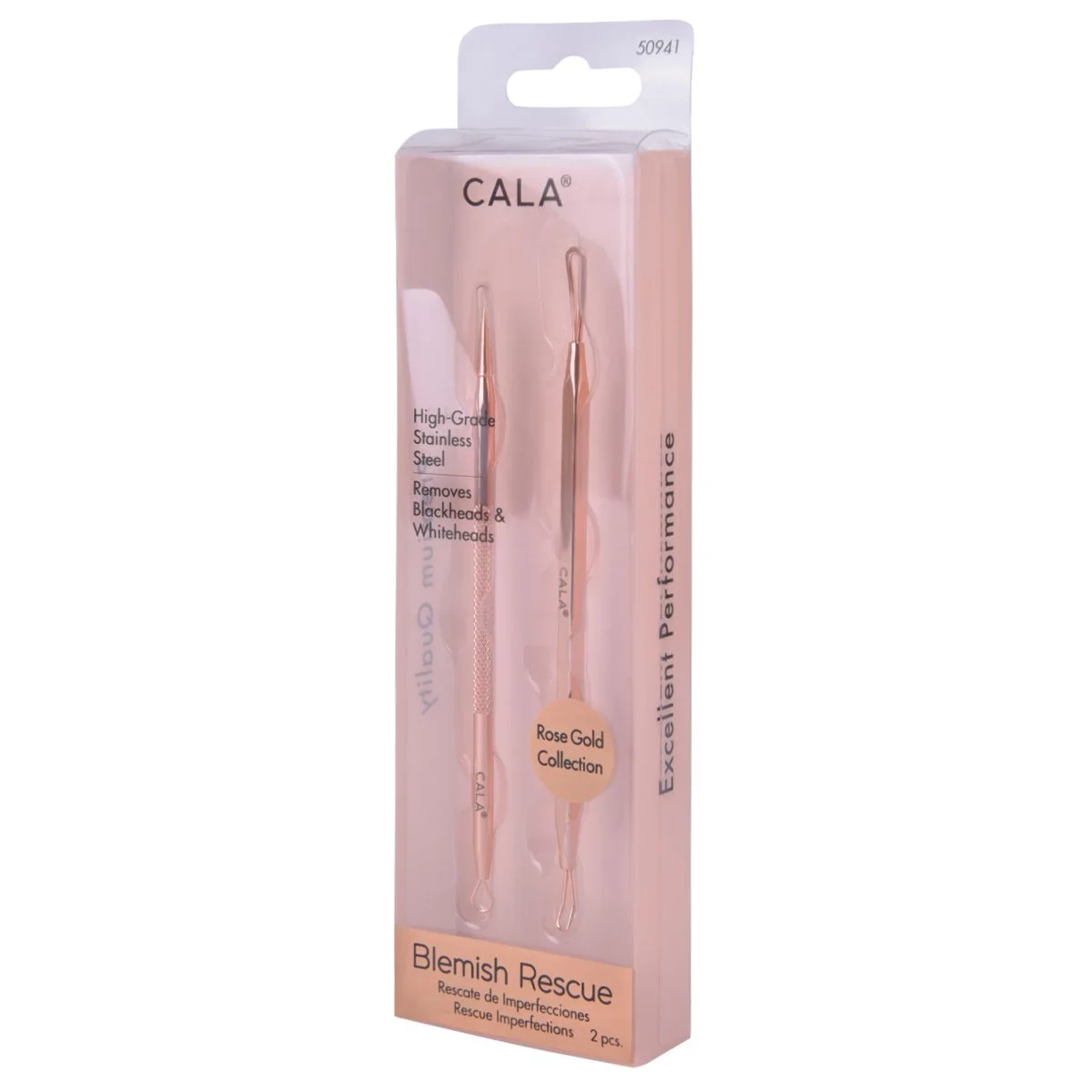 Set kozmetičkih instrumenata CALA Blemish Rescue Rose Gold