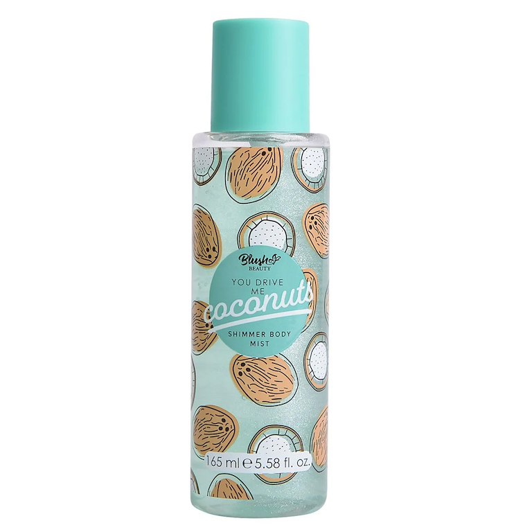 Parfemisani sprej za telo sa šimerom BLUSH You Drive Me Coconuts 165ml