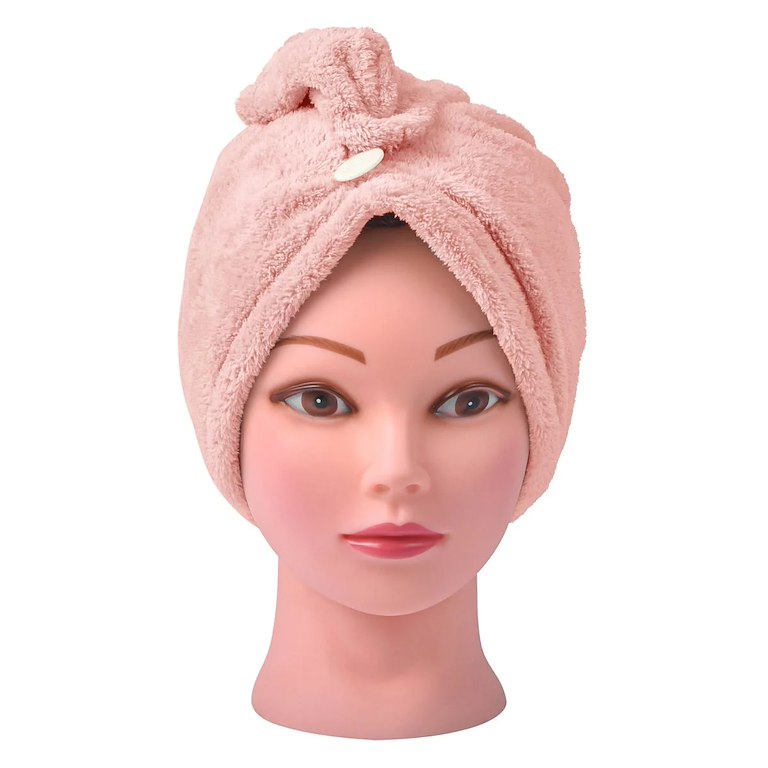 Turban za kosu SPA NATURAL roze SN51