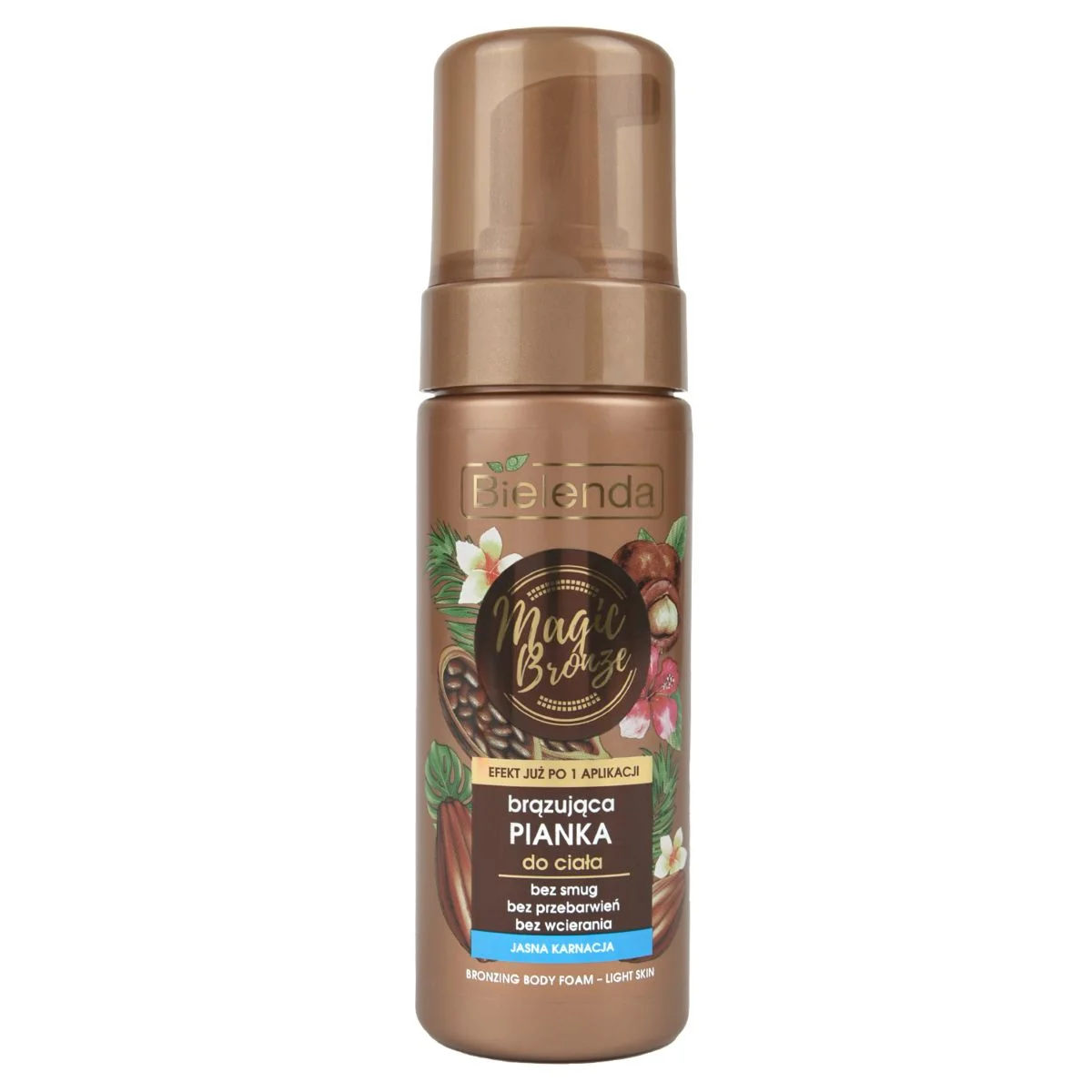 Pena za samopotamnjivanje BIELENDA Magic Bronze Light Skin 150ml