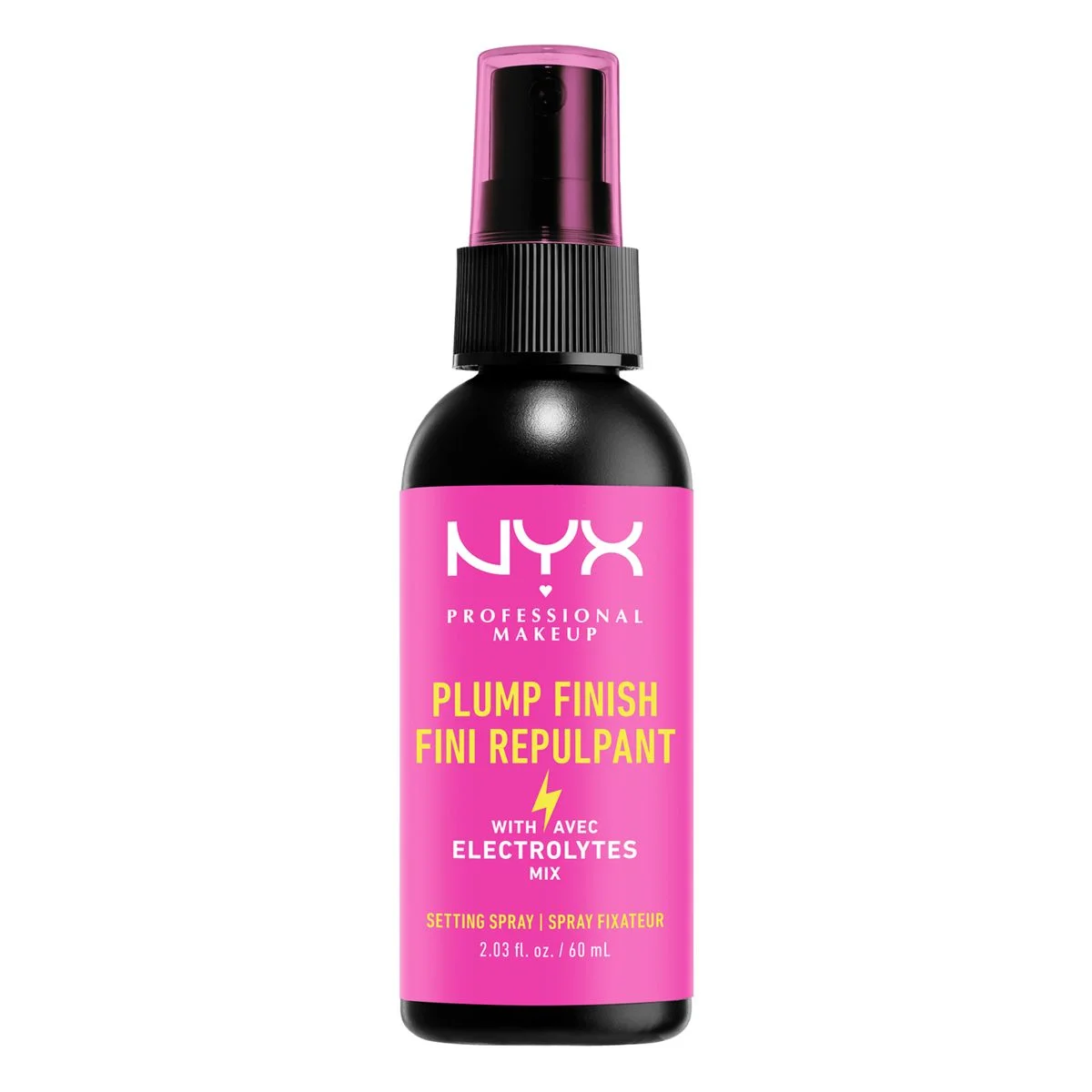 Sprej za fiksiranje šminke NYX Professional Makeup Plump Finish Fini Repulpant MSS04 60ml