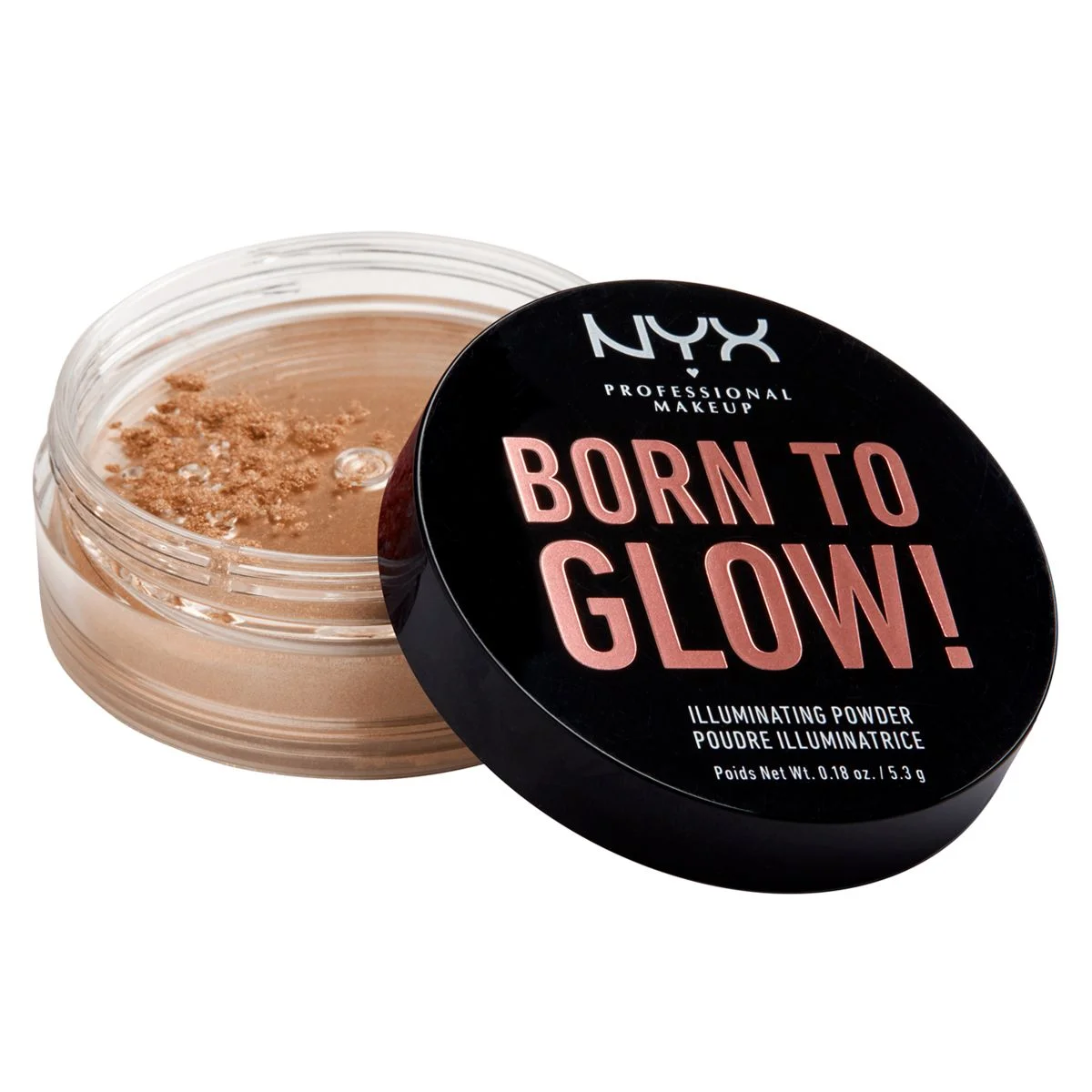 Hajlajter u prahu NYX Professional Makeup Born To Glow BTGIP 5.3g